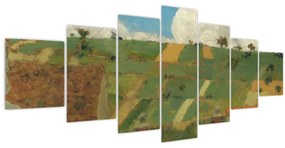 Obraz - Edouard Vuillard, Landscape of the Ile de France, reprodukce (210x100 cm)