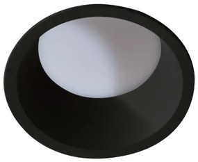 LED svítidlo Aida R9W do sádrokartonu černá