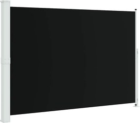 Zatahovací boční markýza/zástěna 200 x 314 cm černá 313411