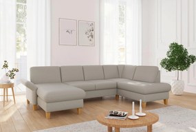 XXXLutz SEDACÍ SOUPRAVA, textil, šedohnědá Sit & More - Sedací soupravy - 00014401611P