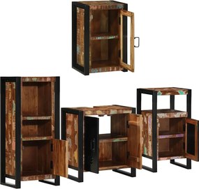 Sada koupelnového nábytku 4 ks Vícebarevný 55 x 35 x 60 cm 3305683
