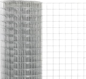 Pletivo ke kurníku pozinkovaná ocel 10 x 1,5 m stříbrné 143613