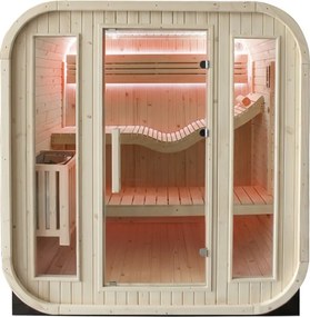 BPS-koupelny Finská zahradní sudová sauna  180x200, 2-4 osoby