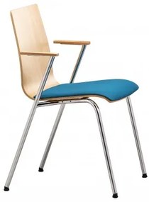 RIM Konferenční židle SITTY SI 4112 Barva kostry chromová kostra GALERIE - Čalounění Rim LÁTKY 4 / FAME , STEP Moření RIM buk přírodní