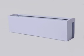 Balkonový truhlík BALKONA CLASSIC, sklolaminát, šířka 80 cm, bílý
