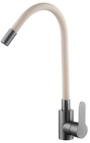 Velazo Dřezová baterie s flexibilním raménkem - VE-8105BBE, béžová/grafit
