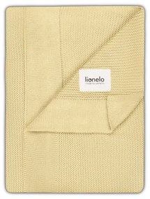 Lionelo - Bambusová deka BAMBOO BLANKET 75x100 cm Yellow Lemon