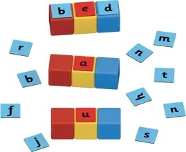 GEOMAG Stavebnice MagiCube Words / 55 dílků / od 1 roku