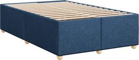 Box spring postel s matrací černá 120x190 cm textil 3286625