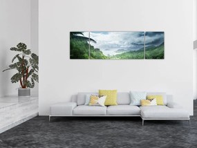 Obraz - Seychelská jungle (170x50 cm)
