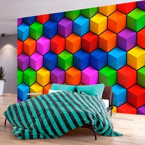 Fototapeta - Colorful Geometric Boxes