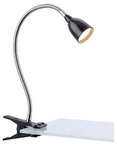 Markslöjd 106092 - LED Stolní lampa s klipem TULIP LED/3W/230V černá