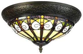 Stropní lampa Tiffany MAJESTIC SENSE Clayre &amp; Eef 5LL-6277