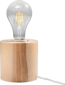 Sollux Lighting Stolní lampa SALGADO dřevo