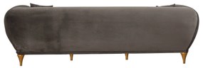 Hanah Home Třímístná pohovka MEBLON antracit 867UNQ1549