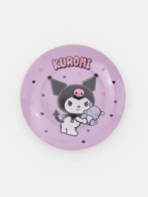 Sinsay - Keramický talíř s potiskem Kuromi - vícebarevná