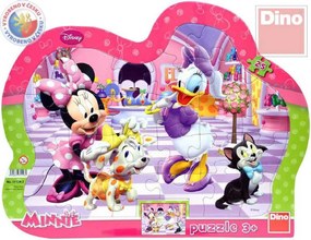 DINO Puzzle 25 dílků  Minnie a mazlíčci dn311282