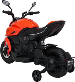 Elektrická motorka Ducati Diavel x Bentley oranžová