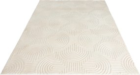 Obsession, Kusový koberec Zen Sei 200 Cream, 200x290, béžová, chodba / předsíň