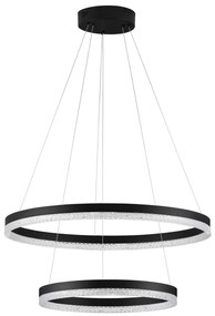 LED lustr Adria 2 černé