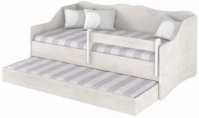 Dětská postel LULU 160 x 80 cm - bílá surf, Rozměry: 160x80
