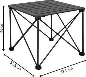 Skládací stolek SPRINGOS ALTUS CS0113 černý