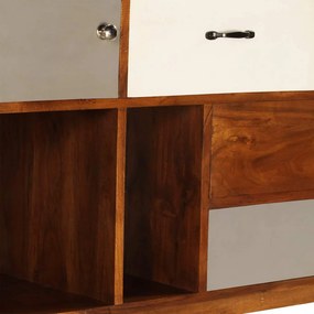 Příborník 115 x 35 x 86 cm masivní akáciové dřevo 247938