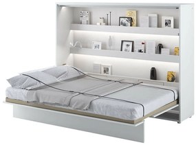 Lenart výklopná postel Bed Concept BC-04 (140) - bílý lesk