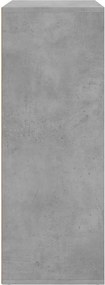 Příborníky 2 ks betonově šedé 60 x 31 x 84 cm kompozitní dřevo 3276570