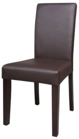 Židle PRIMA hnědá 3035