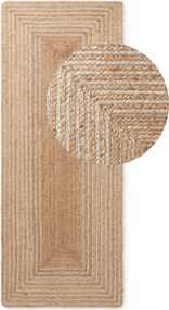 Hanse Home, Běhoun Juno 106328 White Gold, 80x200, béžová, chodba / předsíň