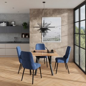 ADRK Furniture Sada stůl s židlemi RODOS 83 SE-ROD-83-CG