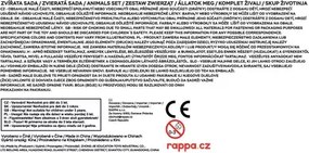 RAPPA Sada prasat 2 ks / Figurky zvířat / Moje malá farma / guma