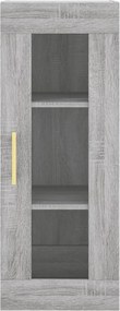 Skříň highboard šedá sonoma 34,5 x 34 x 180 cm kompozitní dřevo 3199359