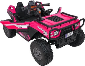 Ramiz Elektrická bugina PROSPECTOR STRONG pro děti růžová + pohon 4x4 + dálkové ovládání