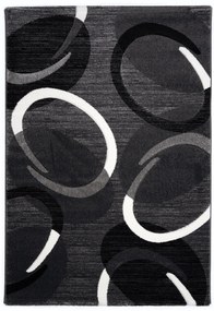 Spoltex, Kusový koberec Florida grey 9828, 200x290, šedá, chodba / předsíň