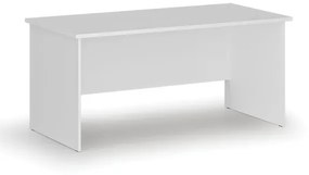 Kancelářský psací stůl rovný PRIMO WHITE, 1600 x 800 mm, bílá