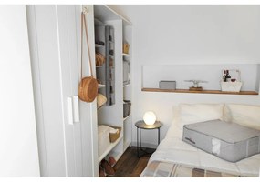 Šedý kompresní úložný box Compactor Oxford, 145 l