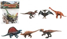 Dinosaurus plast 14-19cm 6ks v sáčku