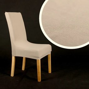 Ervi sada 2 ks napínacích potahů na židli s opěradlem - natural