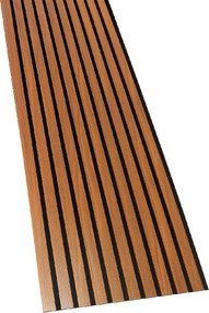 3D Dřevěné lamely na zeď na filci 255x46cm - Ořech TOSKÁNSKÝ