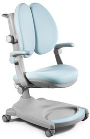Dětská rostoucí židle TEDDY - modrá - nosnost 100 kg - 4-14 let - 3D7022