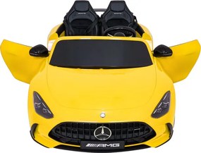 Elektrické autíčko Mercedes Benz GT63 AMG žluté