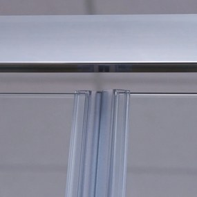 Roth LEGA LINE LLD4+LLB Sprchový kout obdélníkový 160x80 cm Profil: Lesk, Sklo: Hladké čiré