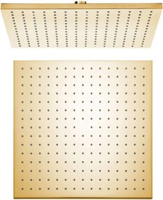 Sapho - Hlavová sprcha, 300x300 mm, zlato SF317