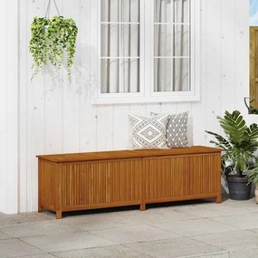 Zahradní úložný box 200 x 50 x 58 cm masivní akáciové dřevo 316500