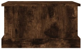 Úložný box kouřový dub 50 x 30 x 28 cm kompozitní dřevo - Default Title