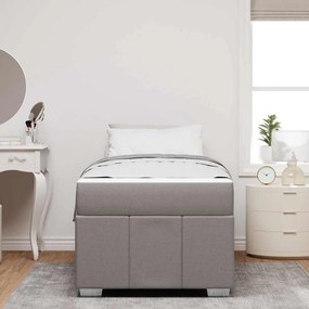 Rám postele Taupe 120 x 190 cm textil 3398276