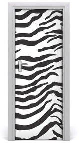 Fototapeta na dveře zebra pozadí 75x205 cm