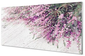 akrylový obraz květiny desky 100x50 cm